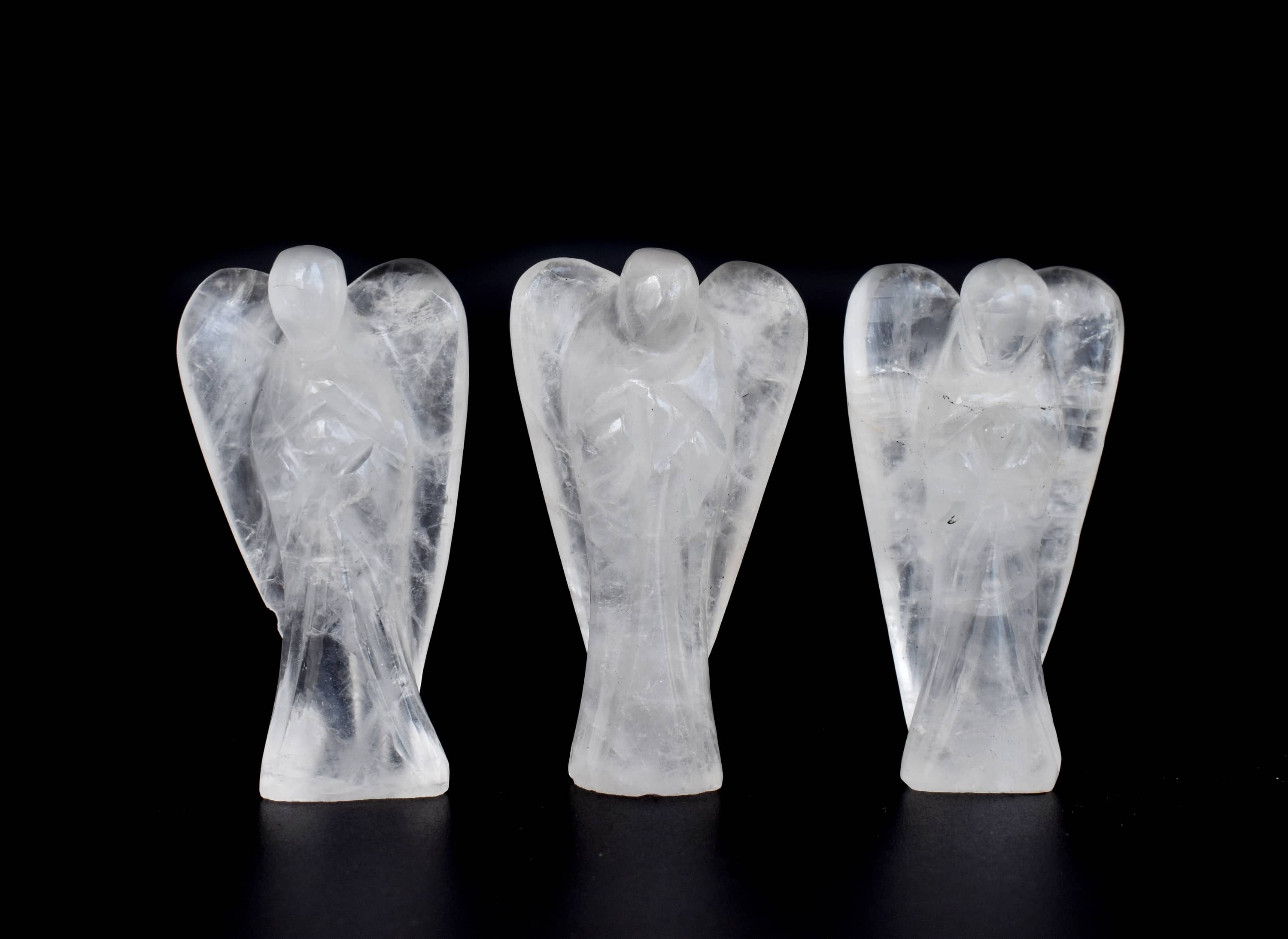 Quartz Angels | Natural Quartz Crystal Guardian Angel For Success ...