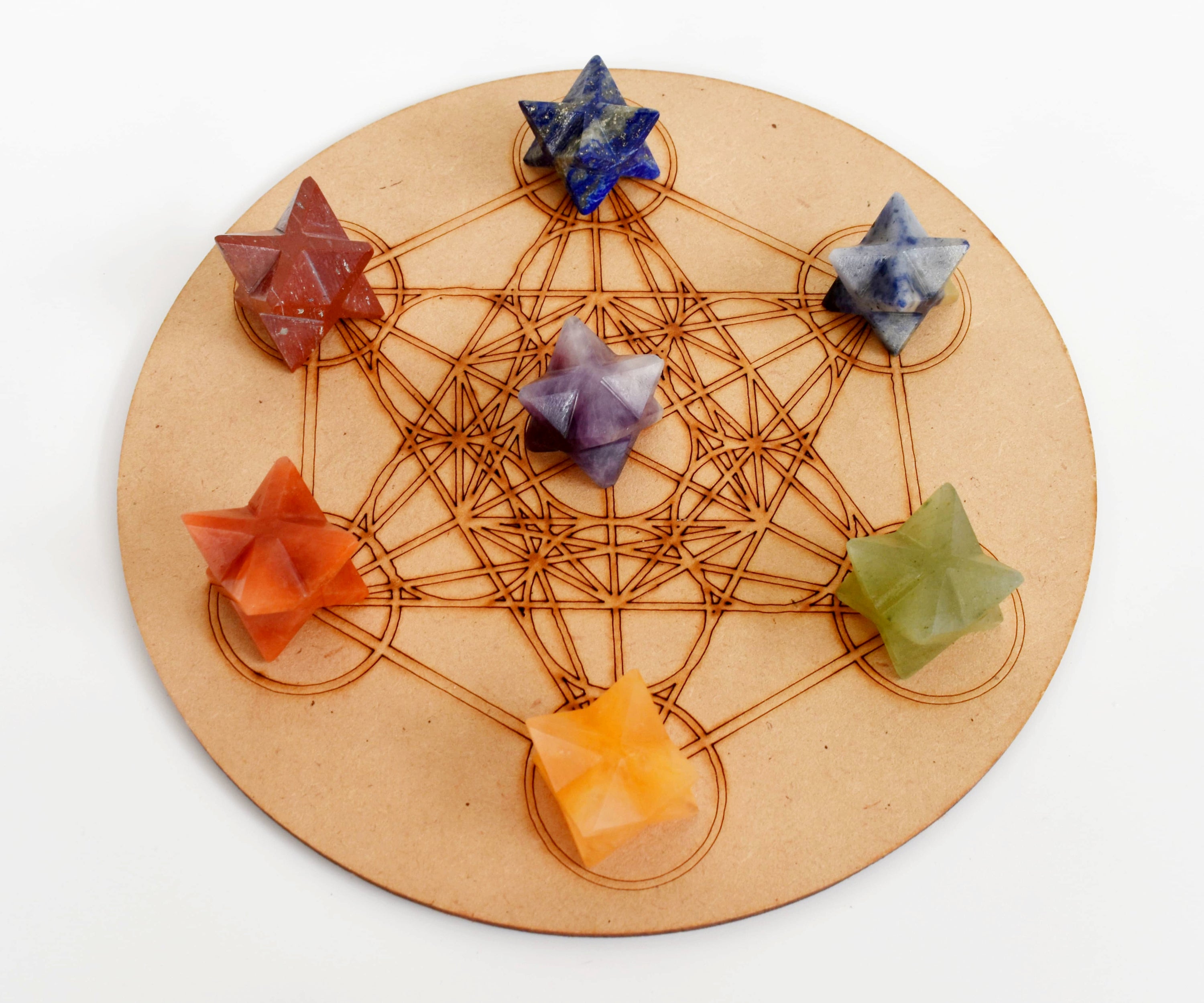 Chakra Merkaba Set | Soothing Crystals