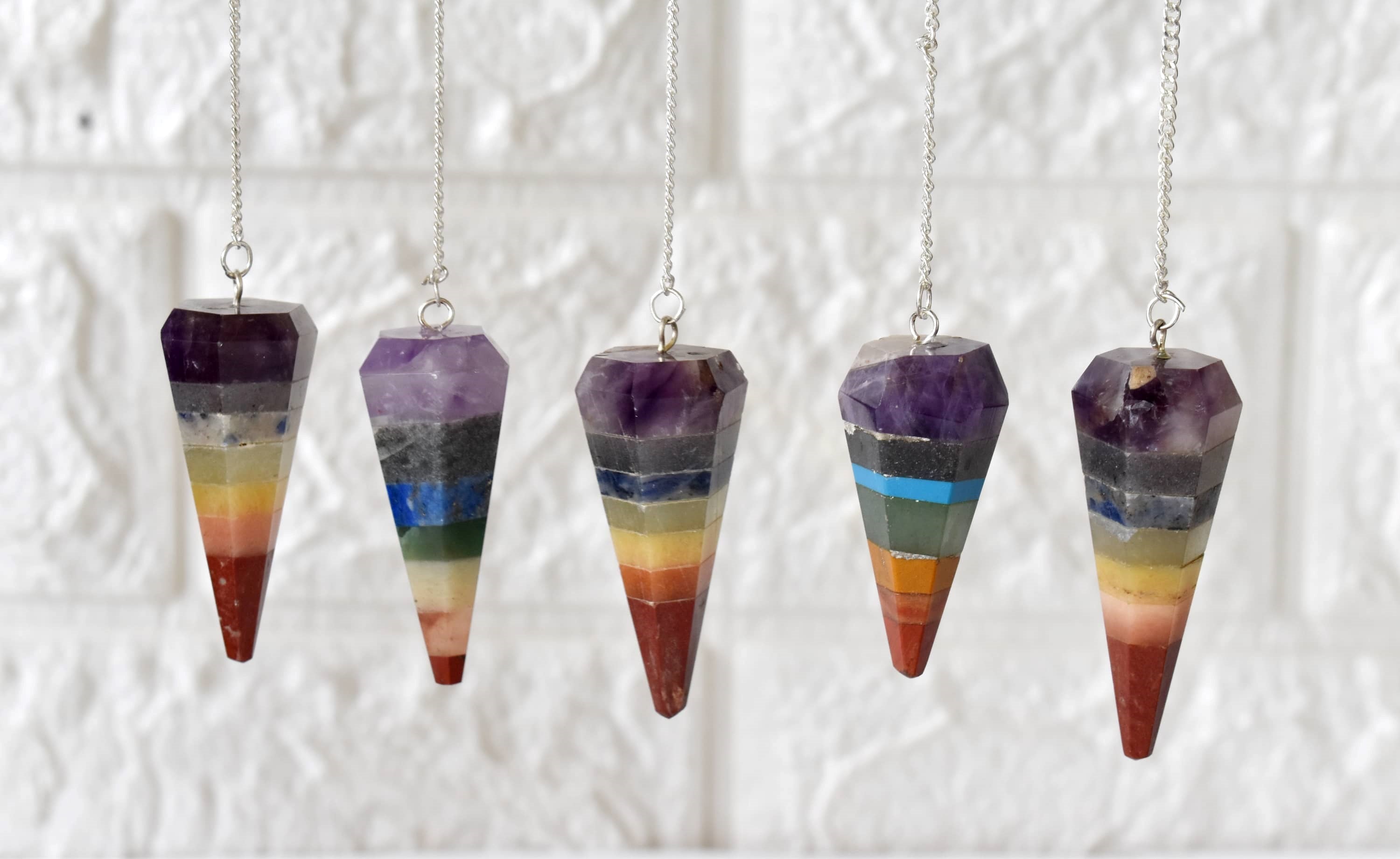 Dowsing Crystal Pendulums Sale | Gemstone Pendulums for Sale | Soothing ...